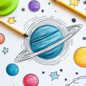 Solar System Coloring Pages : Explore the Planets with Fun and Learning ...