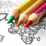 World Map Coloring Pages : Explore Continents and Countries with Color ...